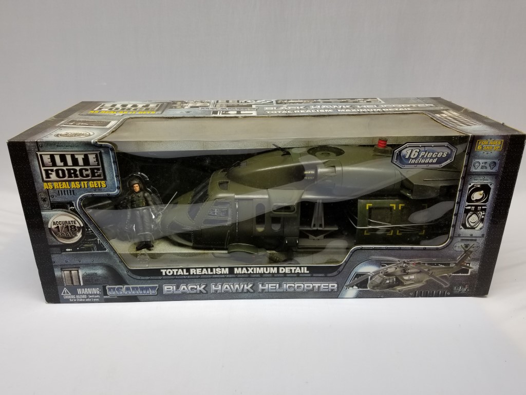 Elite Force Black Hawk Helicopter 1/8 Scale Toy | Proxibid