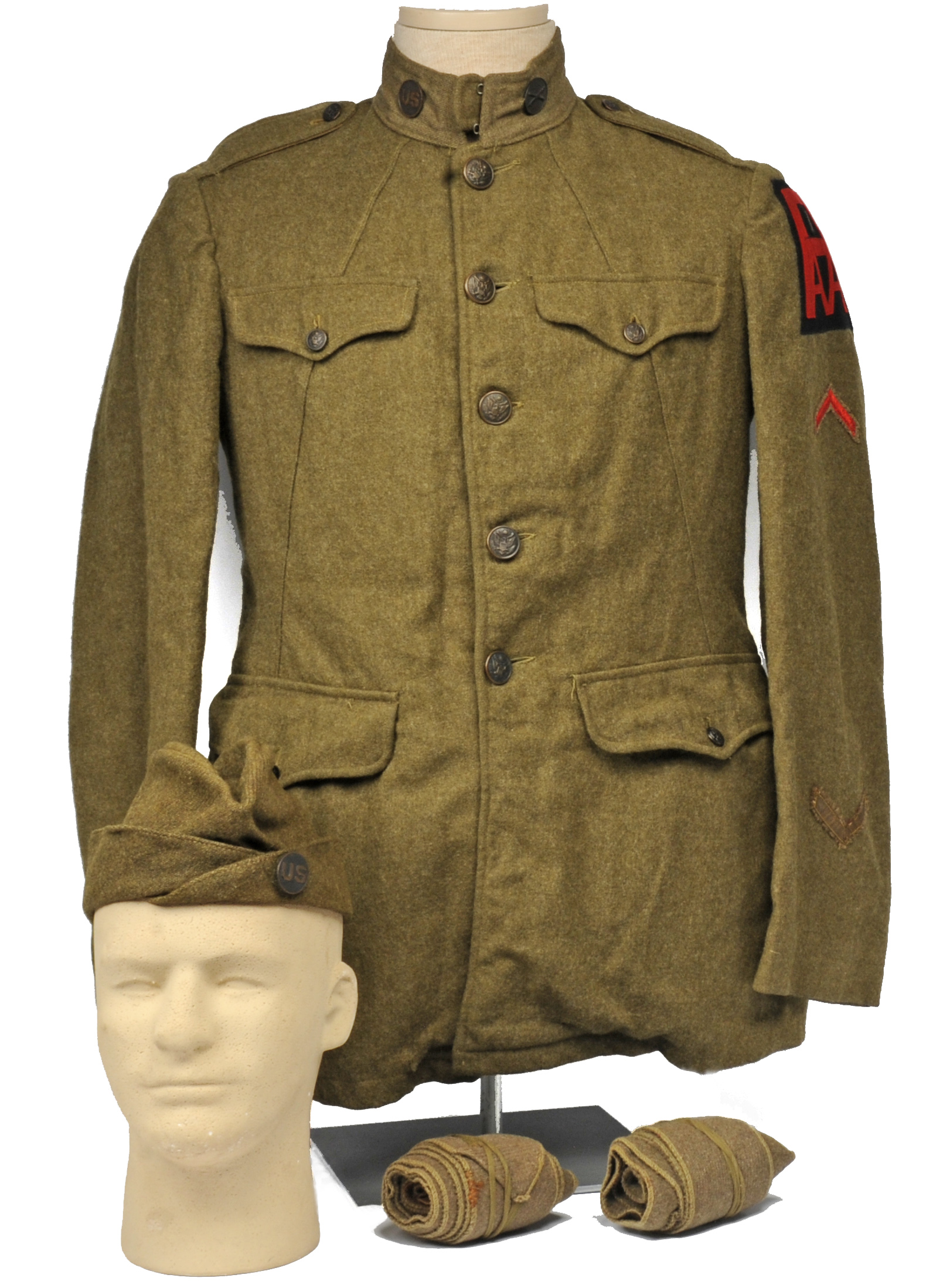 US Army WWI issue First Army Antiaircraft AA AEF | Proxibid