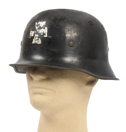 German WWII issue M1934 Fire-Police Nazi Helmet (A) | Guns & Military ...