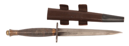 British Military WWII Fairbairn Sykes Fighting Knife and Scabbard (RCP ...