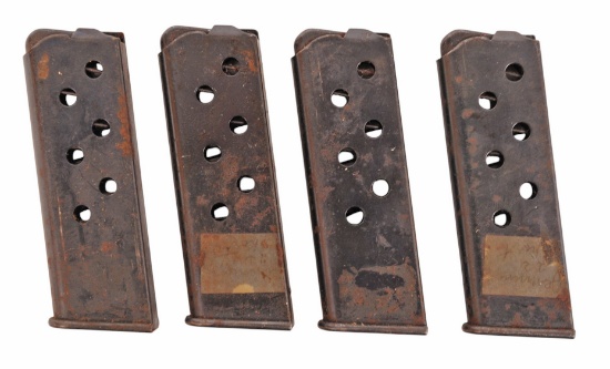 Unknown Pocket Pistol Series 25 ACP 6 Rd. magazine Lot of 4 (SAK ...