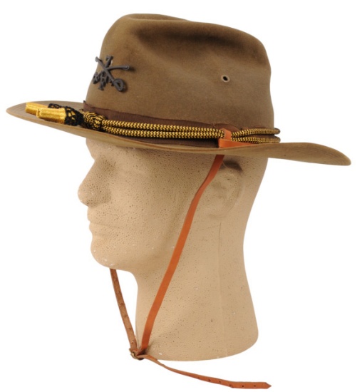 US Army WWI era M1911 7th Cavalry Officers Campaign Hat (RM) | Online ...
