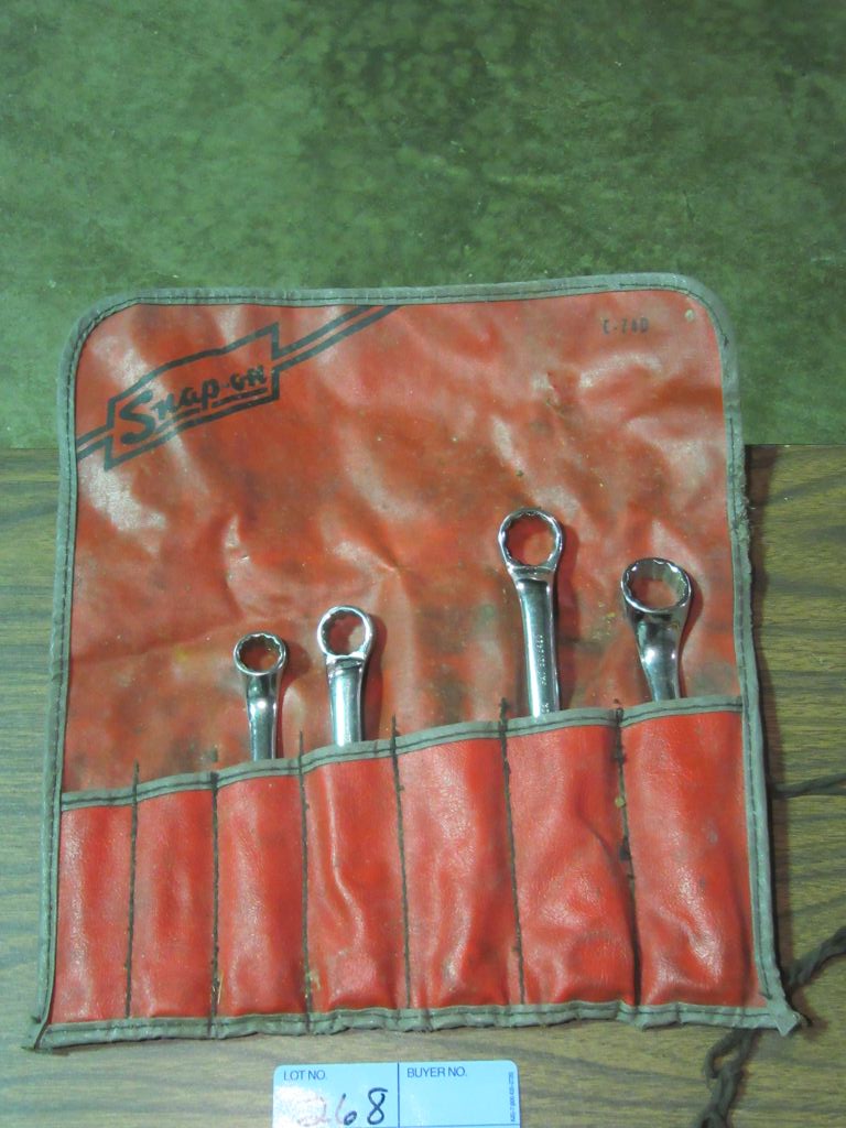 SNAP-ON OFFSET BOX STYLE NUMBER C-74D WRENCH SET. | Proxibid