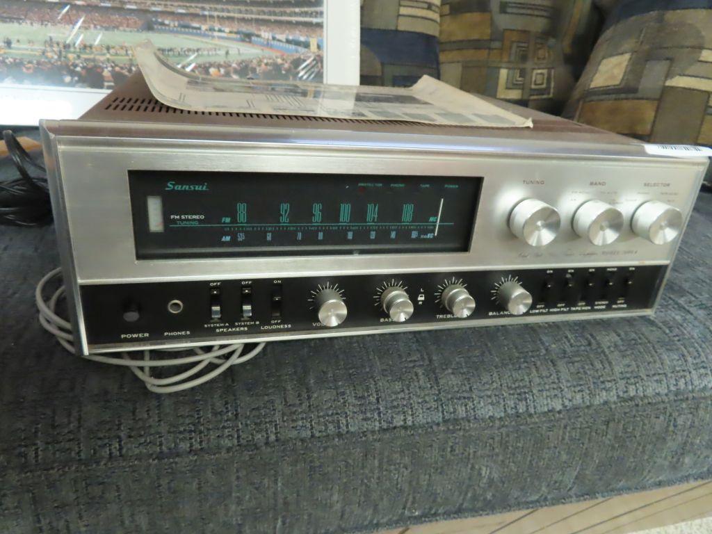 Sansui 3000A stereo tuner amplifier | Proxibid