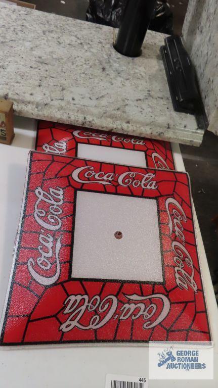 Coca-Cola ceiling...light shades | Proxibid