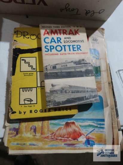 October 1973 Mad Magazine, Amtrak Car Spotter book, and Droodles book ... October 1973 Mad Magazine, Amtrak Car Spotter book, and Droodles book ...