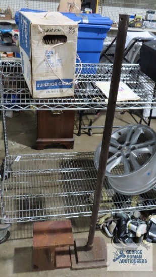 I-beam cut off and homemade tamper | Online Auctions | Proxibid