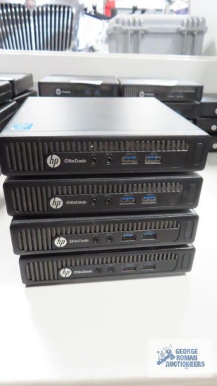4 HP Elite Desk 800 G1 DM Business PC, intell i5 vpro | Online Auctions ...