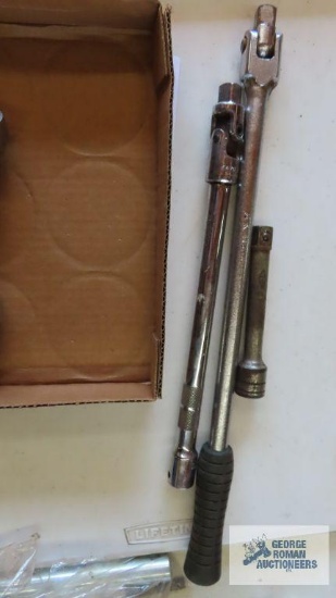 SK 1/2 inch breaker bar, Proto extension with Proto swivel and other ...