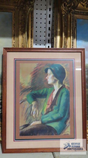 Copy of a pastel painting by Clyde Singer, Rochelle Davis Fine Artworks ...