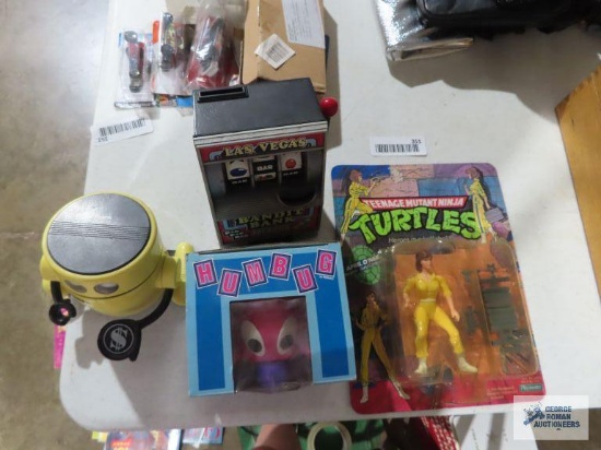 Teenage Mutant Ninja Turtles figurine, new in package. Humbug massager ...