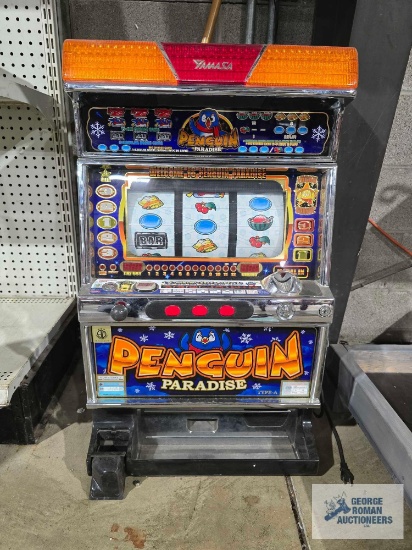 Yamasa penguin paradise slot machine needs repaired | Art, Antiques ...