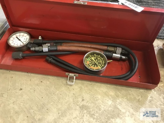 Snap-on fuel pressure tester/compression gauge set | Online Auctions ...