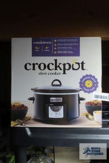 Crock-Pot slow cooker in box | Online Auctions | Proxibid