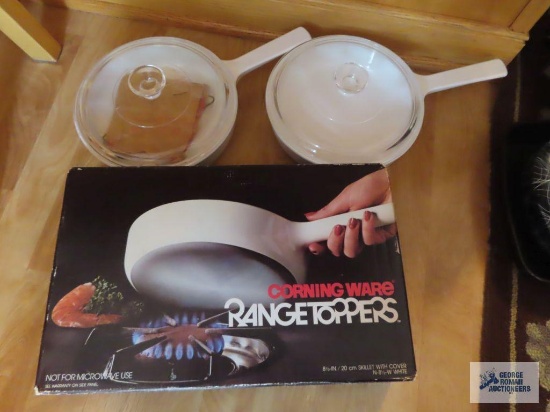 Corning Ware Range Toppers skillets | Online Auctions | Proxibid