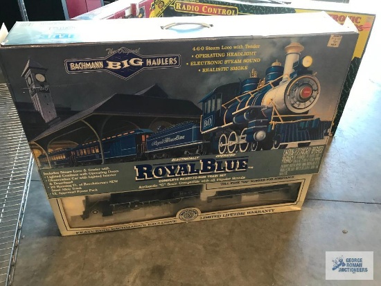 BACHMAN BIG HAULERS ROYAL BLUE TRAIN SET | Art, Antiques & Collectibles ...