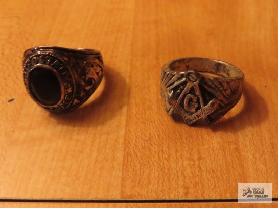 United States Air Force ring and Masonic ring | Estate & Personal ...