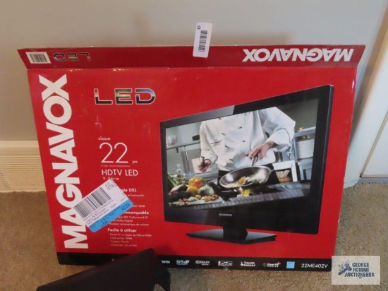 Magnavox 22" flat screen TV in box, model number 22ME402VF7 | Online ...