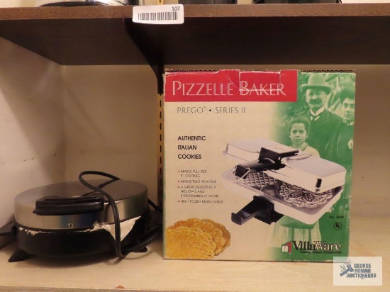 VillaWare pizzelle baker and Toastmaster waffle maker | Online Auctions ...