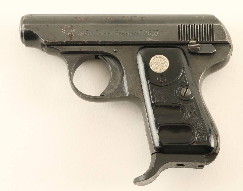 Galesi Brescia Semi Automatic Pistol COLLECTIBLE FULLY ENGRAVED
