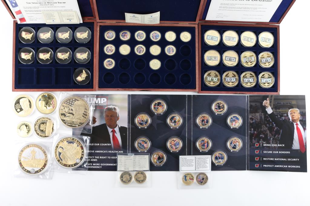 Donald Trump Commemorative Coins | Proxibid