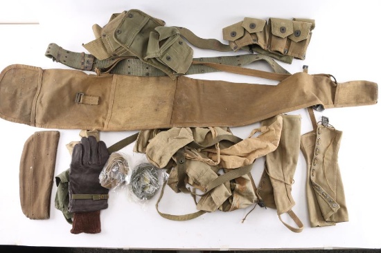 Lot of WWII Surplus | Guns & Military Artifacts Militaria WW1 & WW2 ...