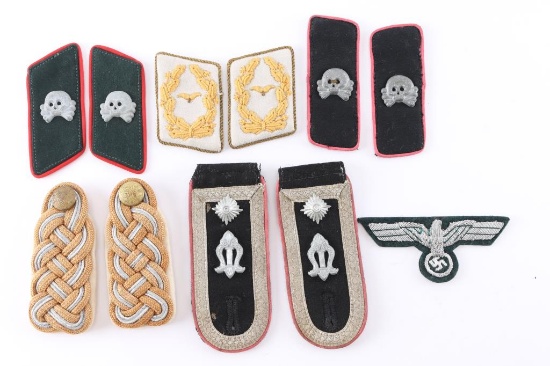 Lot of Replica WW2 German Uniform Accessories | Guns & Military ...
