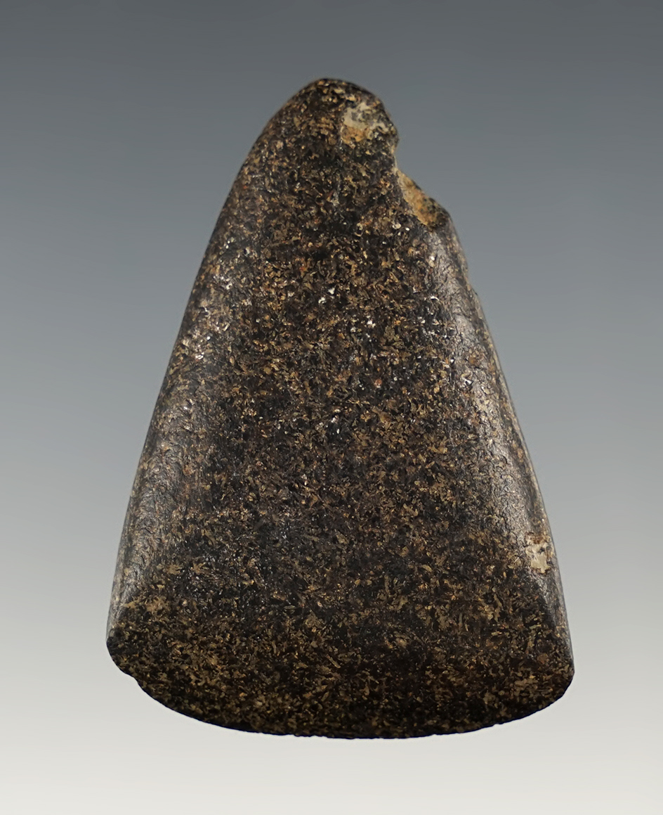 Fine 2 3/16" Hardstone Adze with great overall | Proxibid