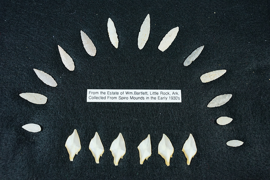 Ex. Museum! Set of 13 Nodena Points and six Gar | Proxibid