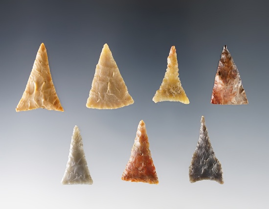 Set of nice 7 Triangle points found in the Kentucky/Tennessee area. The ...