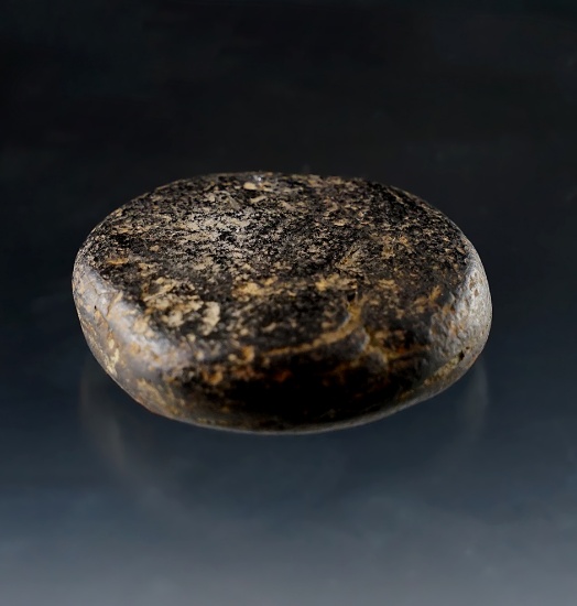 1 15/16" Cannel Coal Disc - Fort Ancient culture. Found in Ohio ...