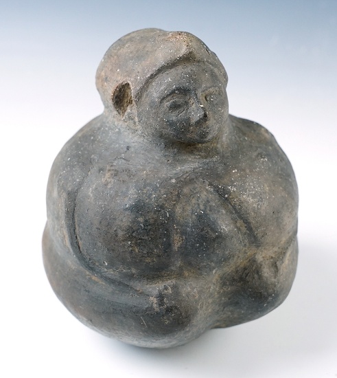 5 1/2" Mississippian Full Bodied Human Effigy. McCracken Co., Kentucky ...