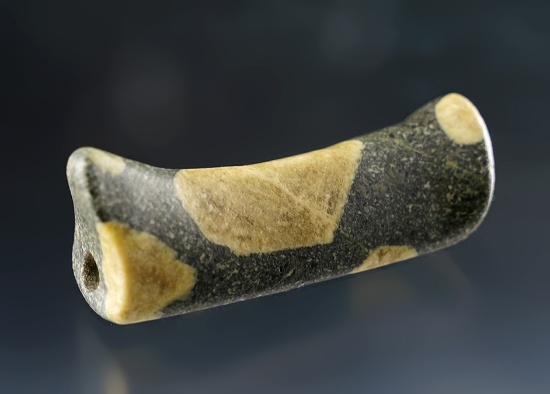 Unique 2 11/16" Bar Amulet anciently salvaged from a Birdstone. Indiana ...