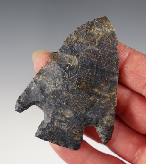 Nice 2 11/16" Ohio Basal Notch made from Coshocton Flint. | Art ...