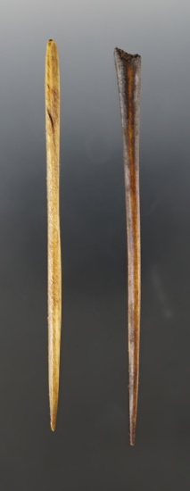 Pair of finely made Bone Awls found in Columbiana Co., Ohio. | Art ...