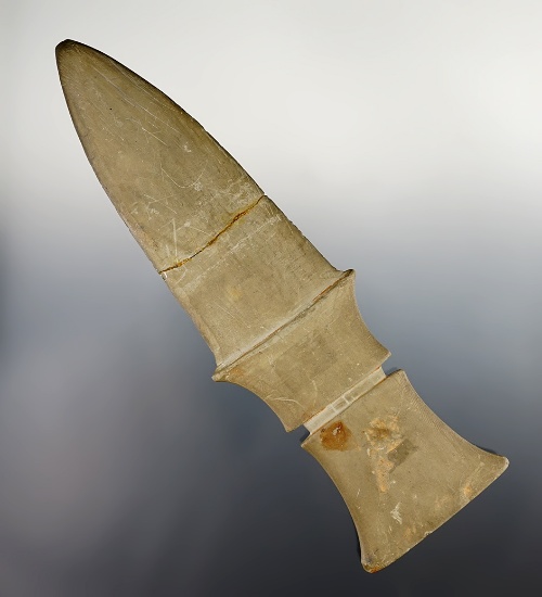 Rare and well crafted 8" Neolithic Stone Dagger recovered in Korea ...