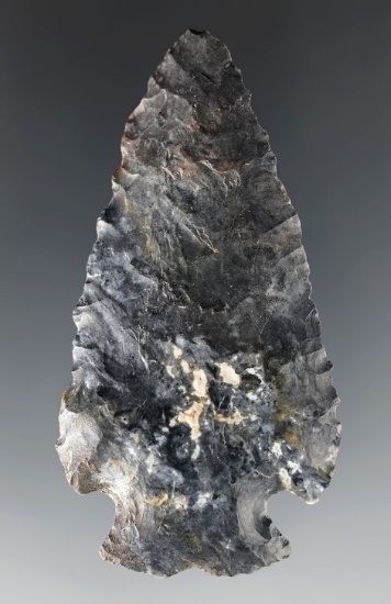 2 1/2" Archaic Ohio Notch-Base Dovetail that is steeply beveled. Made ...