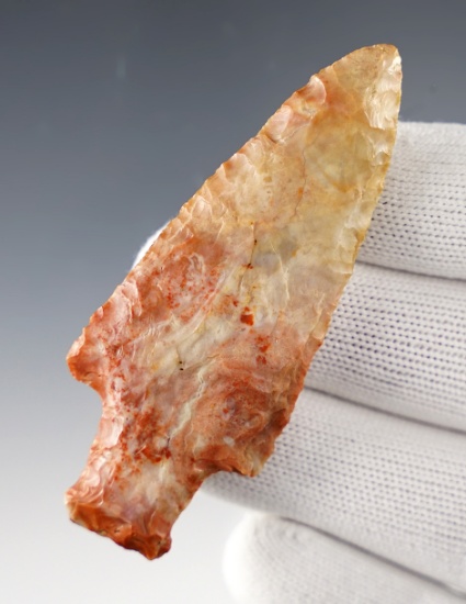 3" Stringtown made from beautiful Flint Ridge Flint. Found in Summit Co ...