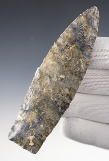 4" Paleo Lanceolate made from Coshocton Flint found in Coshocton Co ...