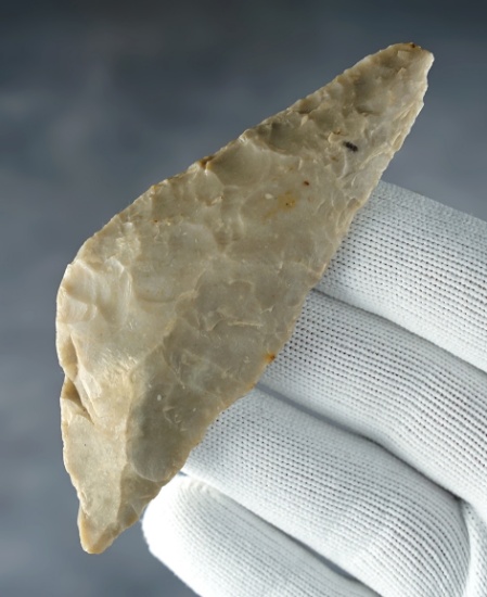 3 13/16" Crescent Knife made of Edwards Plateau Chert. Milan Co., Texas ...