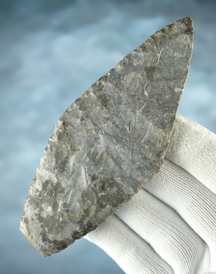 5" Harahey Four Bevel Knife, which was found in Page Co., Iowa. 3 COA's ...