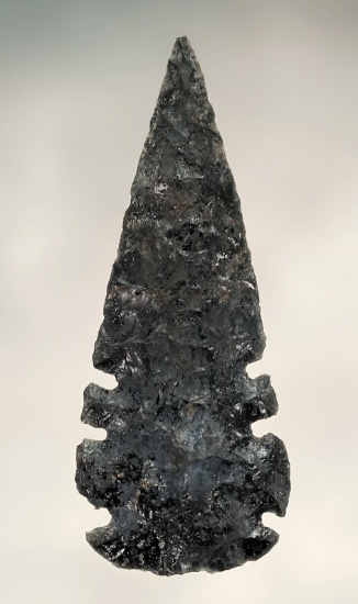 1 5/8" Obsidian Stockton Corner-Notched. From the Moffat Site ...