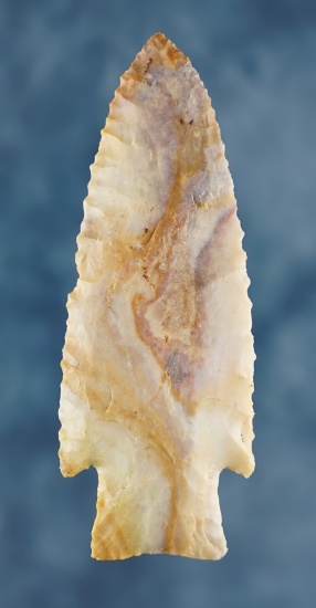Exceptional color on this 3 1/8" Hardin made from Kaolin Flint ...