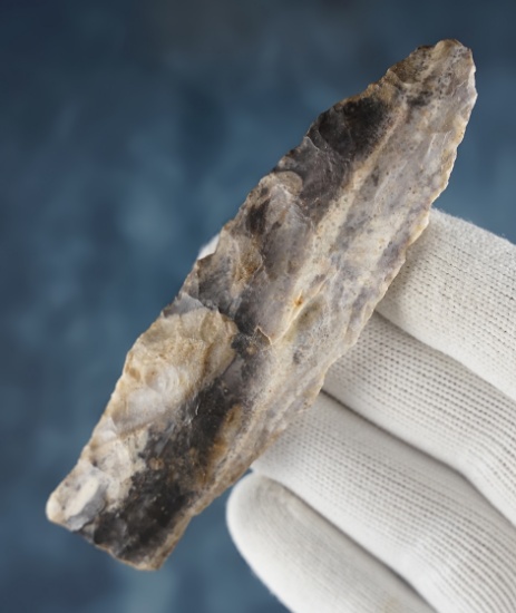 4" Stemmed Lanceolate - Mozarkite. Found in Pettis Co., Missouri. Ex ...