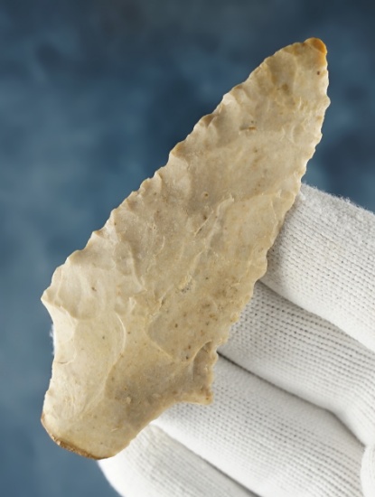3 7/16" Pogo found in Bell Co., Texas at the Gault Site. Ex. Nick ...