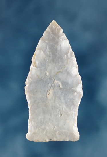 Thin 1 3/4" Paleo Dart - Flint Ridge Flint. Found by Douglas Mink ...
