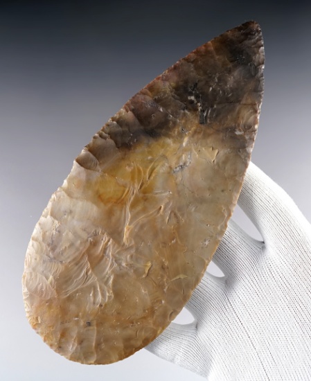 Large & thin! 7 7/8" Fulton County Adena Cache Blade - Fulton Co., Ohio ...