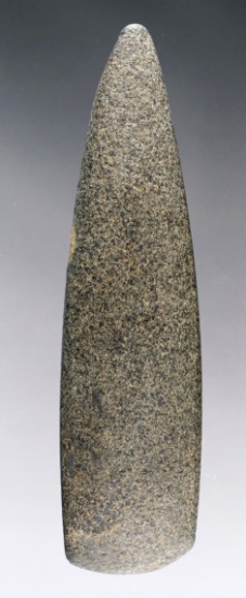 Huge 11 3/4" long Celt made from attractive Straw Granite that is ...