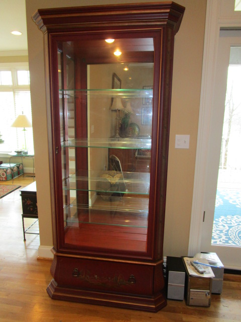 Jasper Curio Cabinet Jasper Curio Cabinet AptDeco