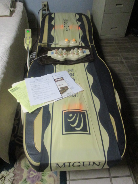 Migun Thermal Massage Bed HY-7000-U and Well | Proxibid